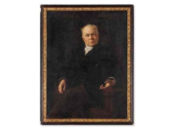 Caspar Ritter | Portrait Kuno Fischer (1898) | MutualArt