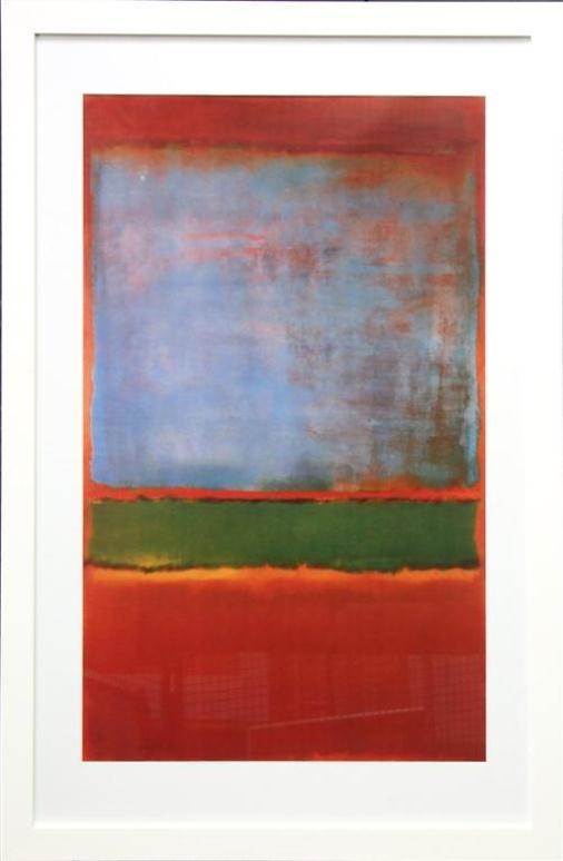 Mark Rothko | Light Red Over Black (1957) | MutualArt