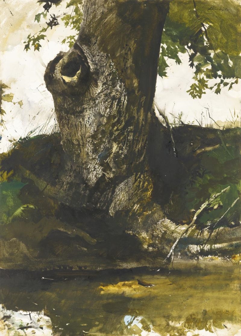Andrew Wyeth | Christmas Card (Circa 1957) | MutualArt