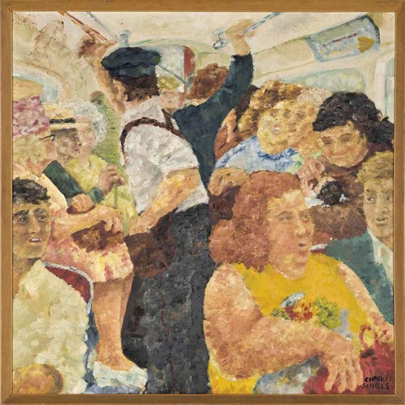 Charles Shiels | Summer bus | MutualArt