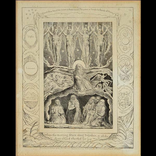William Blake | Illustration for the Book of Job | MutualArt