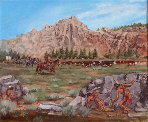 Tooby Burton | 2 Artworks at Auction | MutualArt