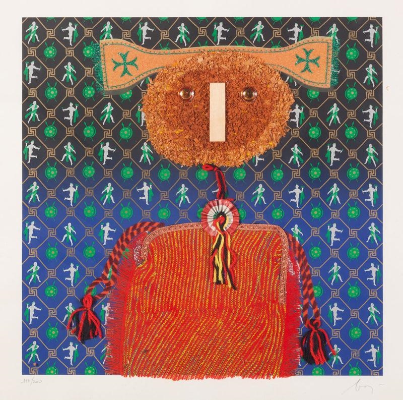 Enrico Baj | 8 Works: Music Maestro Please II (1981) | MutualArt