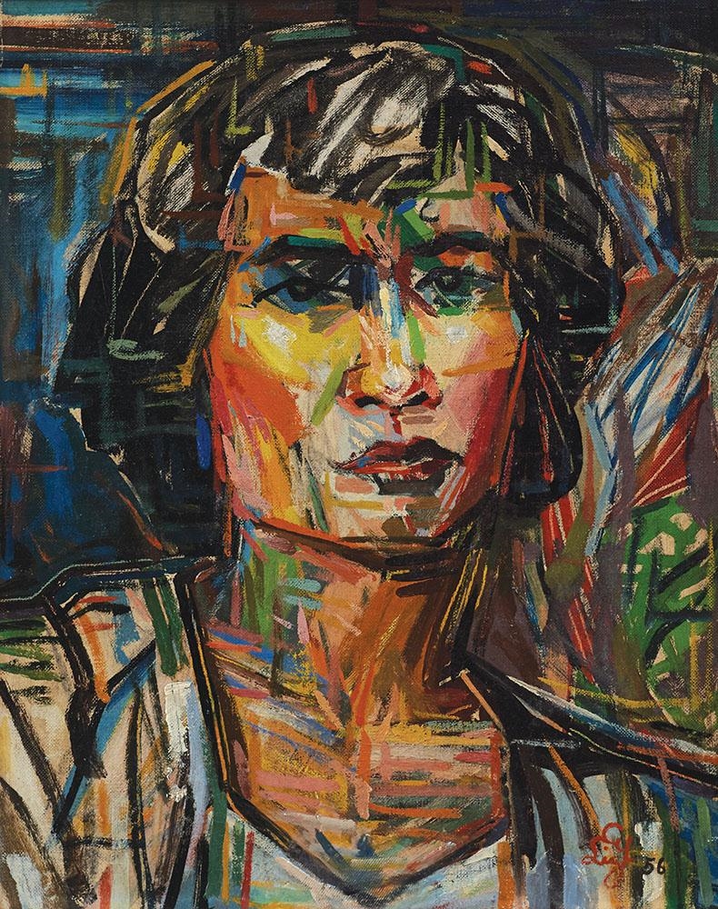 Lee Cheng Yong | YOUNG WOMAN (1956) | MutualArt