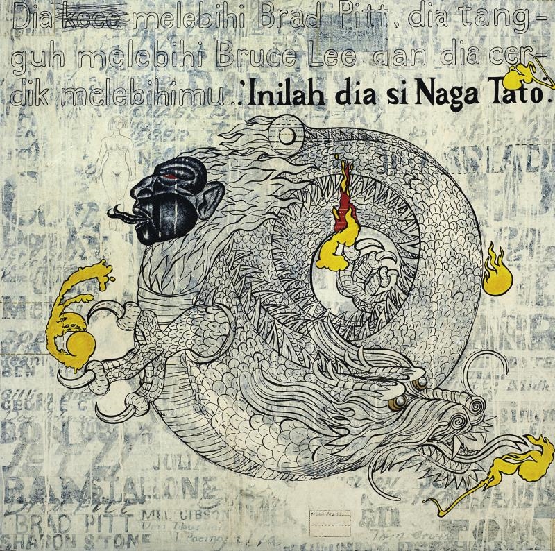 Masriadi Nyoman | TATO NAGA (DRAGON TATTOO) (1999) | MutualArt