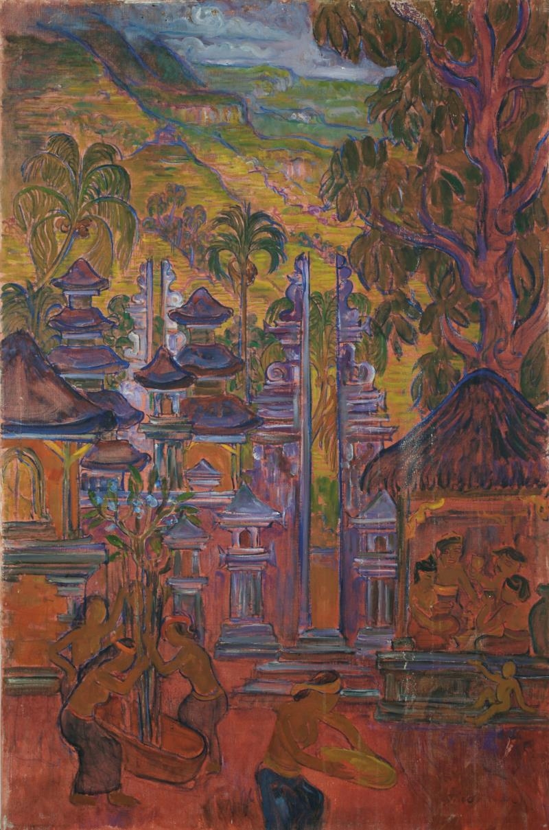 Theo Meier | TEMPLE IN BALI | MutualArt