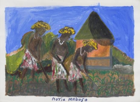 Noria Mabasa | The Venda People Are Plowing the Farm | MutualArt
