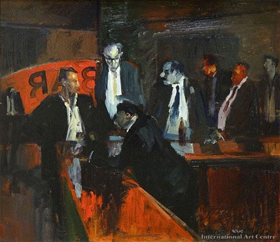 Garth Tapper | The Corner Bar | MutualArt