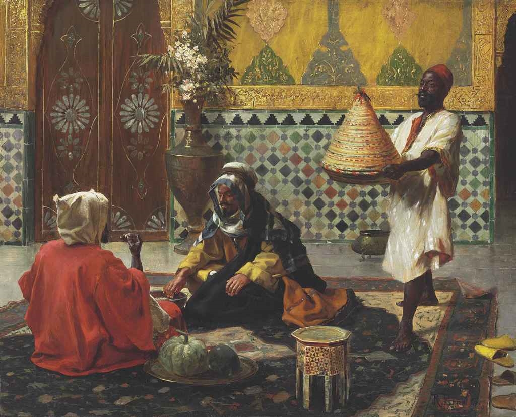 Rudolf Ernst | The arab sage (1886) | MutualArt
