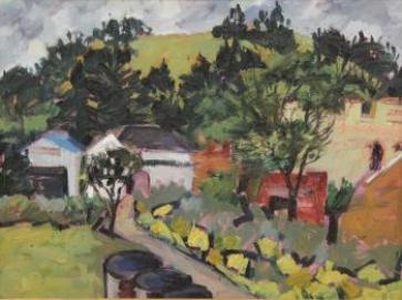 Ruth Cole | Farm Landscape | MutualArt