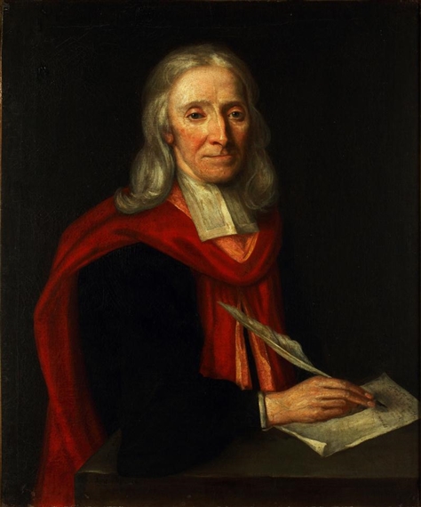 Robert Byng | Portrait of a gentleman writing a letter (1693) | MutualArt