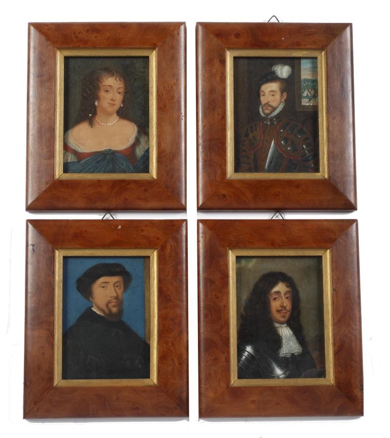 George Perfect Harding | 4 works; Portraits of historical figures ...