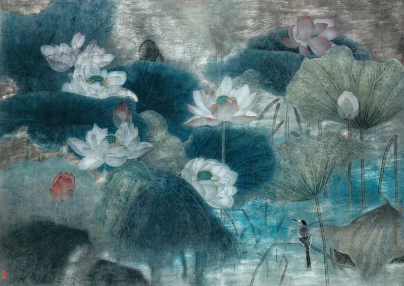 Jiang Hongwei | Lotus Pond | MutualArt