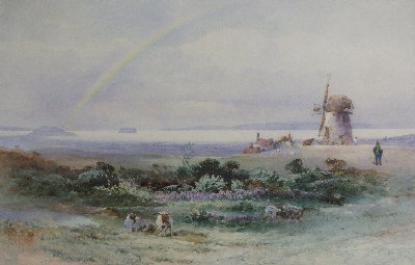 James Baker Pyne | A View in the Bristol Channel | MutualArt