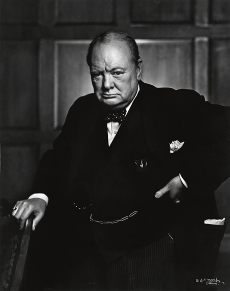 Yousuf Karsh | Winston Churchill (1941) | MutualArt