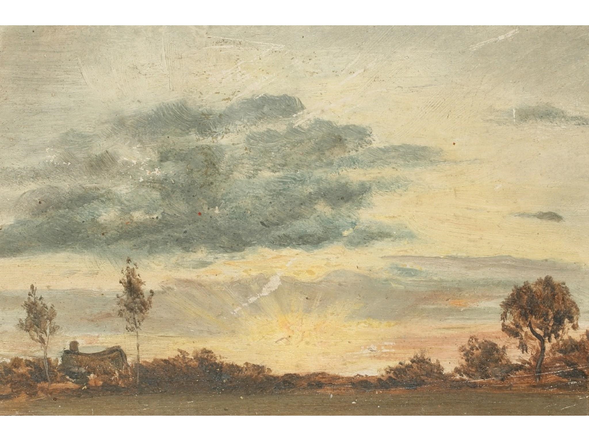 John Constable | Study of a tall ship in heavy seas | MutualArt