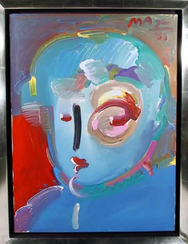 Peter Max | Zero Lady II (1985) | MutualArt