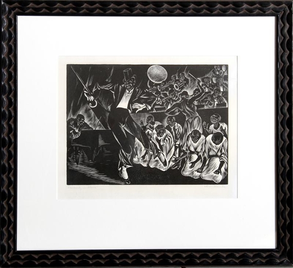 Isac Friedlander | Rhapsody in Black (Circa 1930) | MutualArt