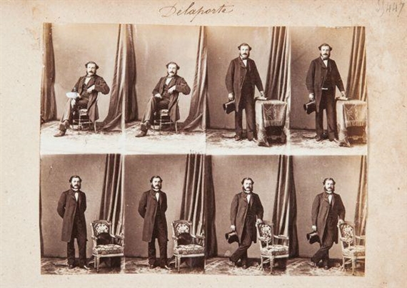 André-Adolphe-Eugène Disdéri | 2 works; M. Delaporte; M. Mazo, deux ...