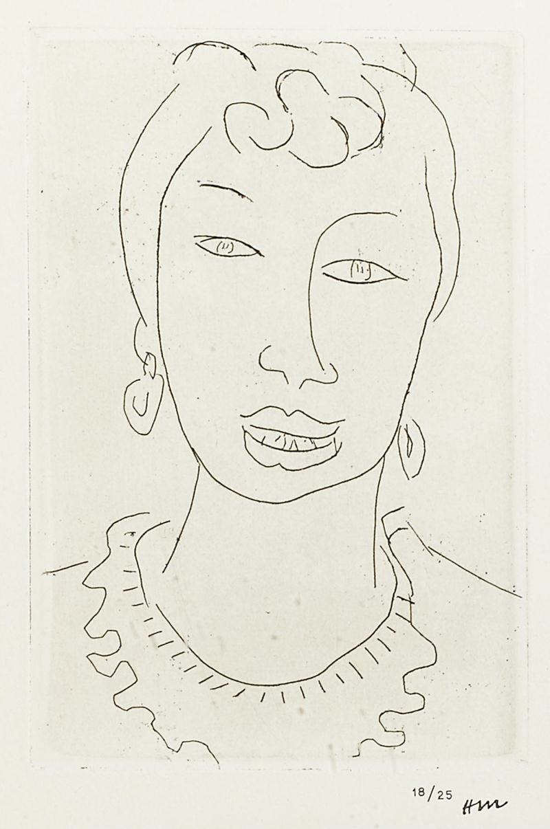 Henri Matisse | Danseuse couchée, from Dix Danseuses (1925 - 1926 ...