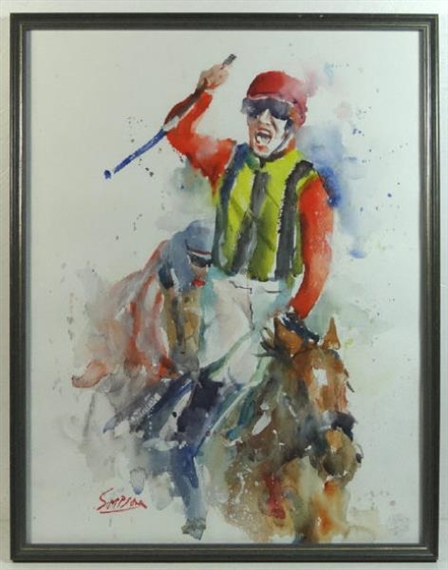 Roger Simpson | 6 Artworks at Auction | MutualArt