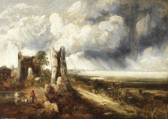John Constable | Hadleigh Castle | MutualArt