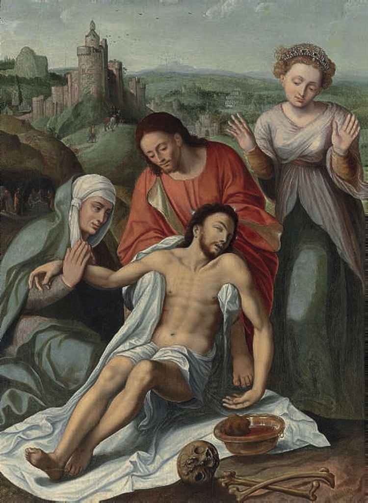 Joos Van Cleve | The Lamentation | MutualArt