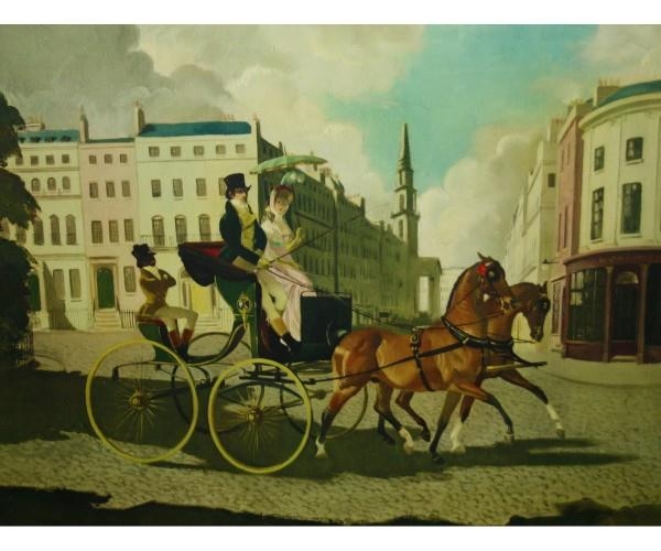 Doris Clare‏ Zinkeisen | In Regency Times, (Regency Figures, Horse and ...