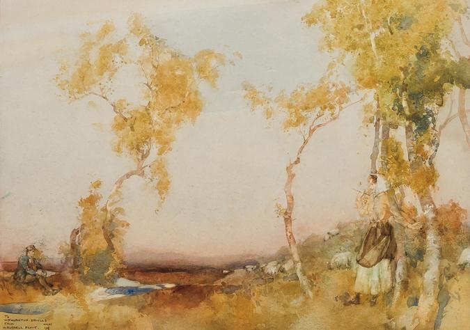 William Russell Flint | The Misty Horizon | MutualArt