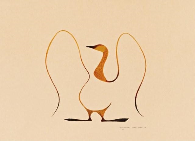 Benjamin Chee Chee | Ojibwa Goose (1975) | MutualArt