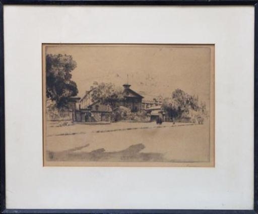 Alfred Edward Warner | Macquarie Street Sydney (1923) | MutualArt