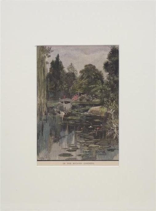 Frederic B. Schell | In the Botanical Gardens (1886) | MutualArt