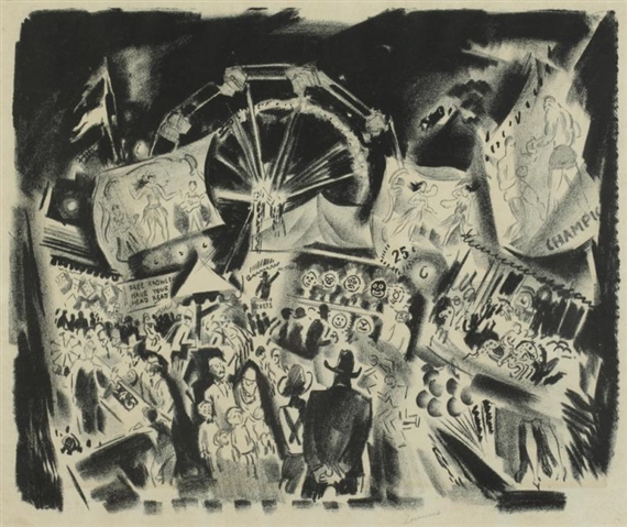 Ward Lockwood | Circus | MutualArt