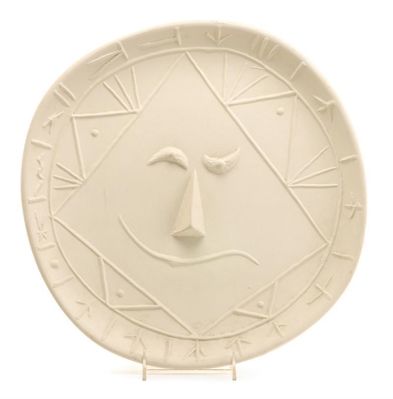 Pablo Picasso | Geometric face (1956) | MutualArt