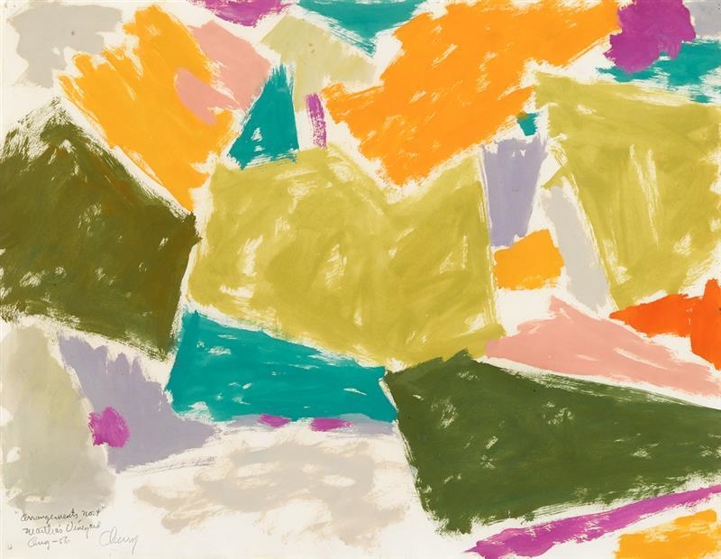 Herman Cherry | Arrangements No. 4 Martha's Vineyard (1956) | MutualArt