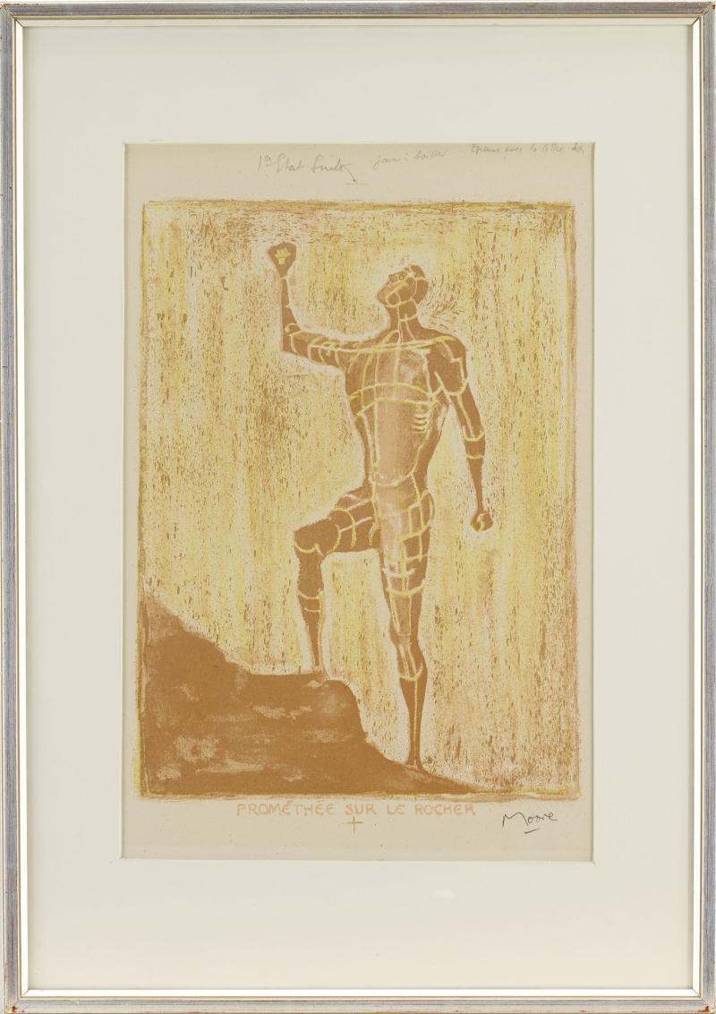 Henry Moore | Prometheus on the Rock (1950) | MutualArt