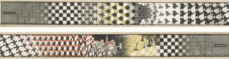 Maurits Cornelis Escher | Metamorphosis II (B. 320) (1939 - 1940 ...