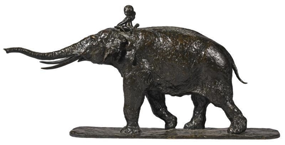 Ary Bitter | Cupid Riding an Elephant | MutualArt