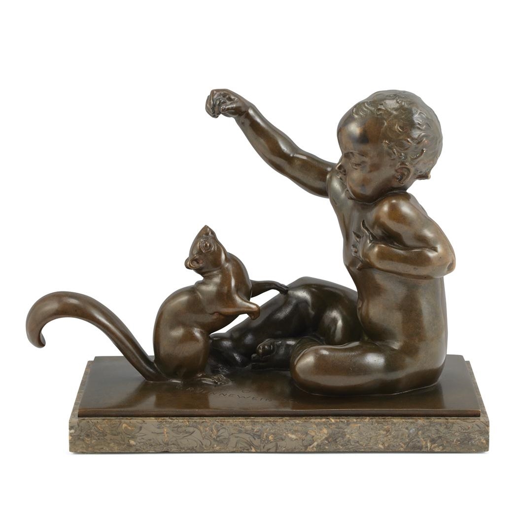 Carl Paul Jennewein | Mimi with Squirrel | MutualArt