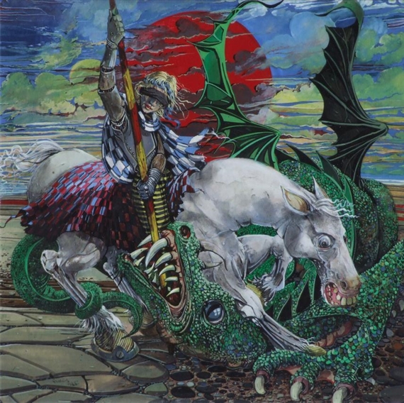 Francis Wainwright | Saint George and the Dragon (1986) | MutualArt
