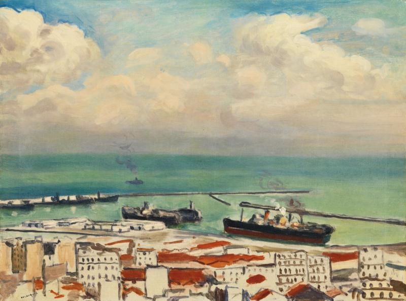 Albert Marquet | VUE D'AGAY, LES ROCHES ROUGES (1905) | MutualArt