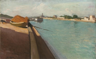 Marquet Albert | VUE D'AGAY, LES ROCHES ROUGES (1905) | MutualArt