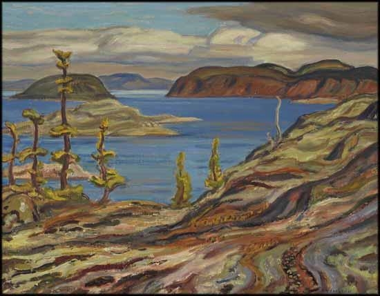 Alexander Young Jackson | Great Bear Lake Near Port Radium (1949 ...