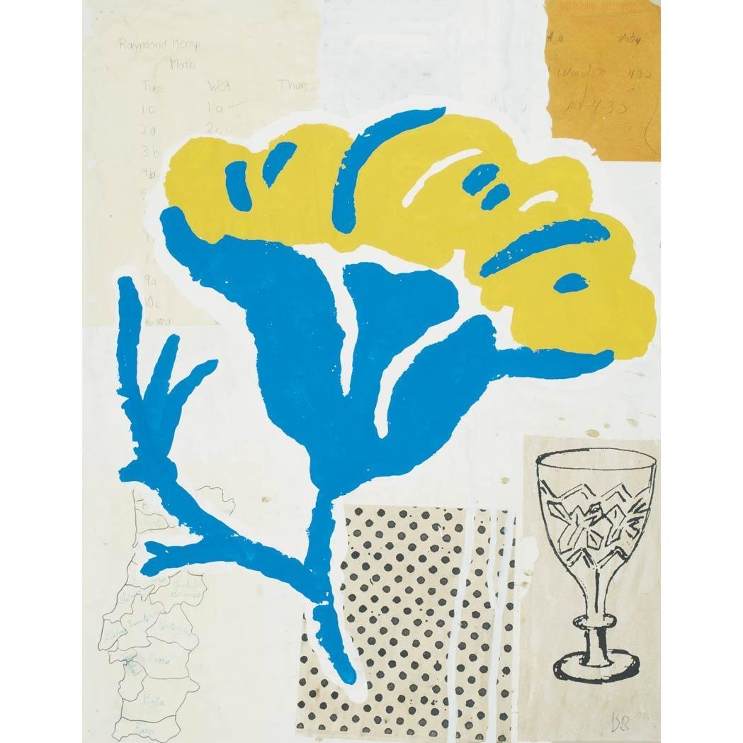 Donald Baechler | Untitled (Flower) (1993 - 1994) | MutualArt