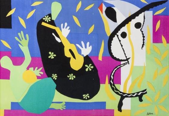 Henri Matisse | The Sadness of the King (1958) | MutualArt