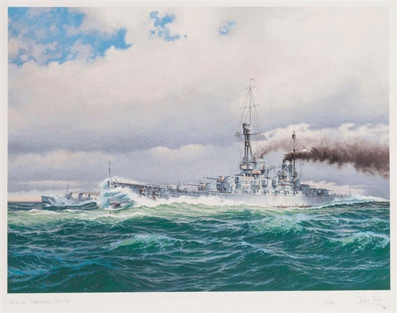 Jochen Sachse | The German Cruiser Hindenburg (1988) | MutualArt