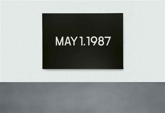 On Kawara | May 1, 1987 (1987) | MutualArt