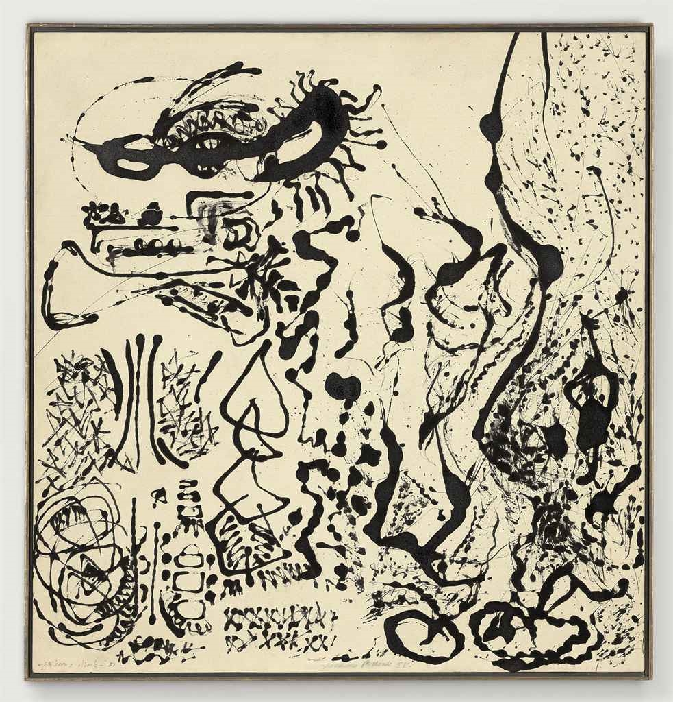 Jackson Pollock | Number 17 (1951) | MutualArt