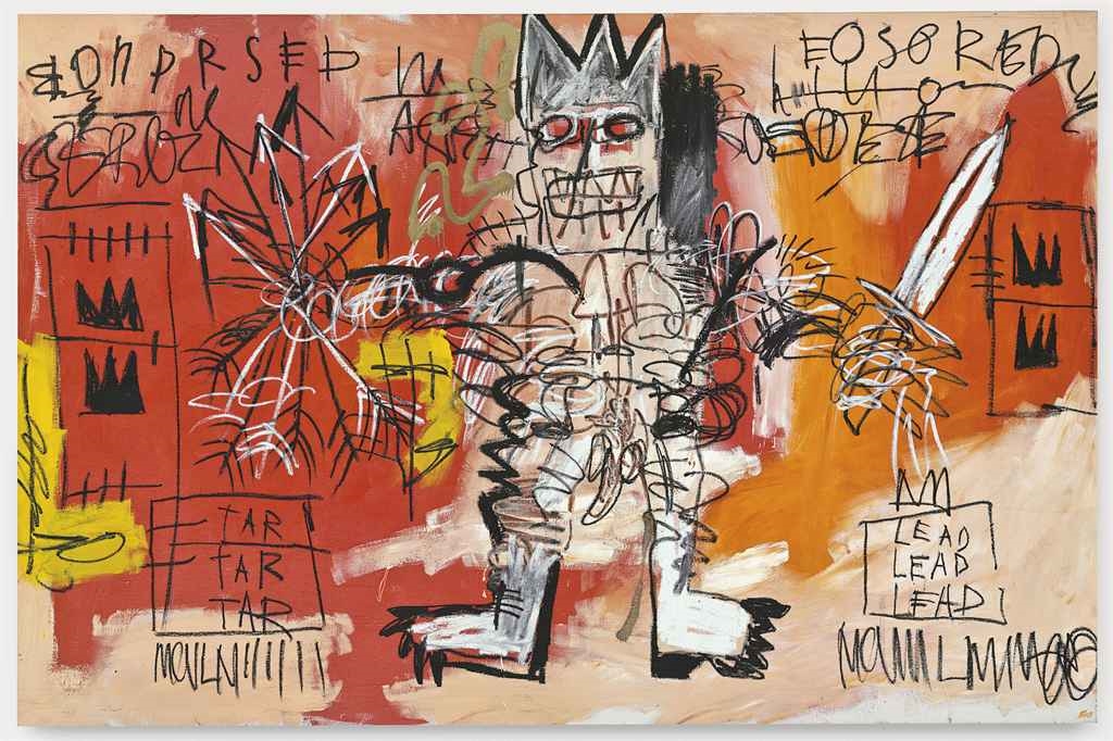 Jean-Michel Basquiat | Peter and the Wolf (1985) | MutualArt
