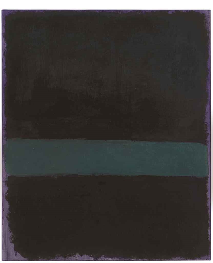 Mark Rothko | Black Blue Painting (1968) | MutualArt
